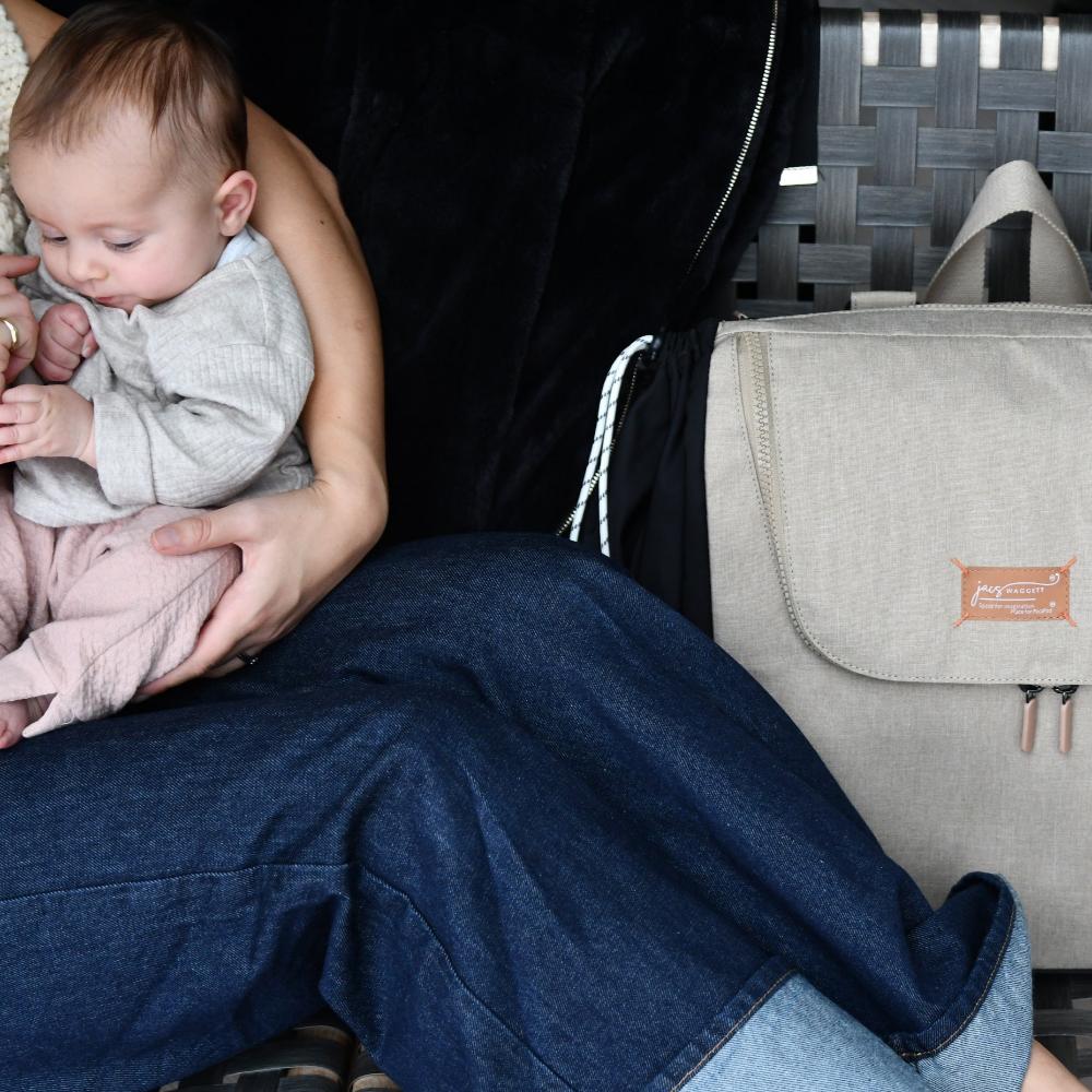 JacaPod Backpack (baby) sesame (XL) | PacaPod
